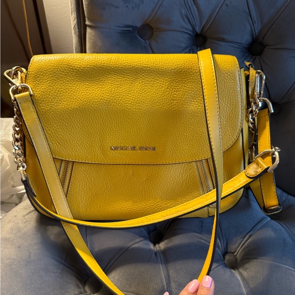 Michael Kors | Bags | Michael Kors Yellow Crossbody Bag | Poshmark